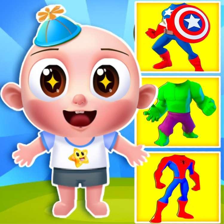 Superhero body matching